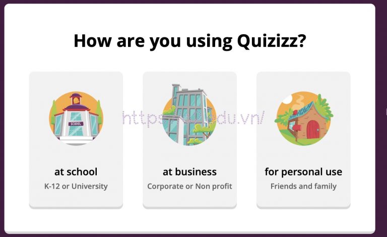 Hướng dẫn sử dụng Quizizz - O₂ Education