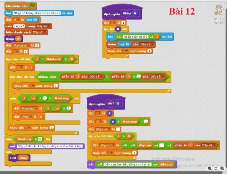 50 bài tập lập trình Scratch - O₂ Education